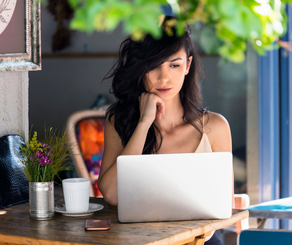 Searching - Laptop - Practical Income Generation