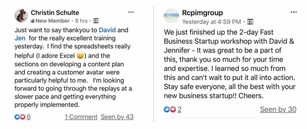 Sales Page - Fast Business Start Up (shared prd - David Perdew ...