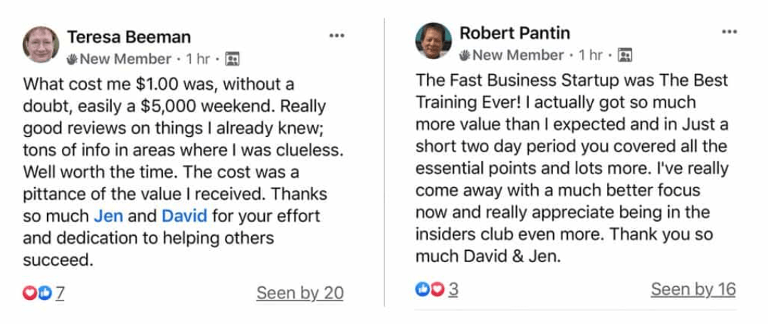 Sales Page - Fast Business Start Up (shared prd - David Perdew ...